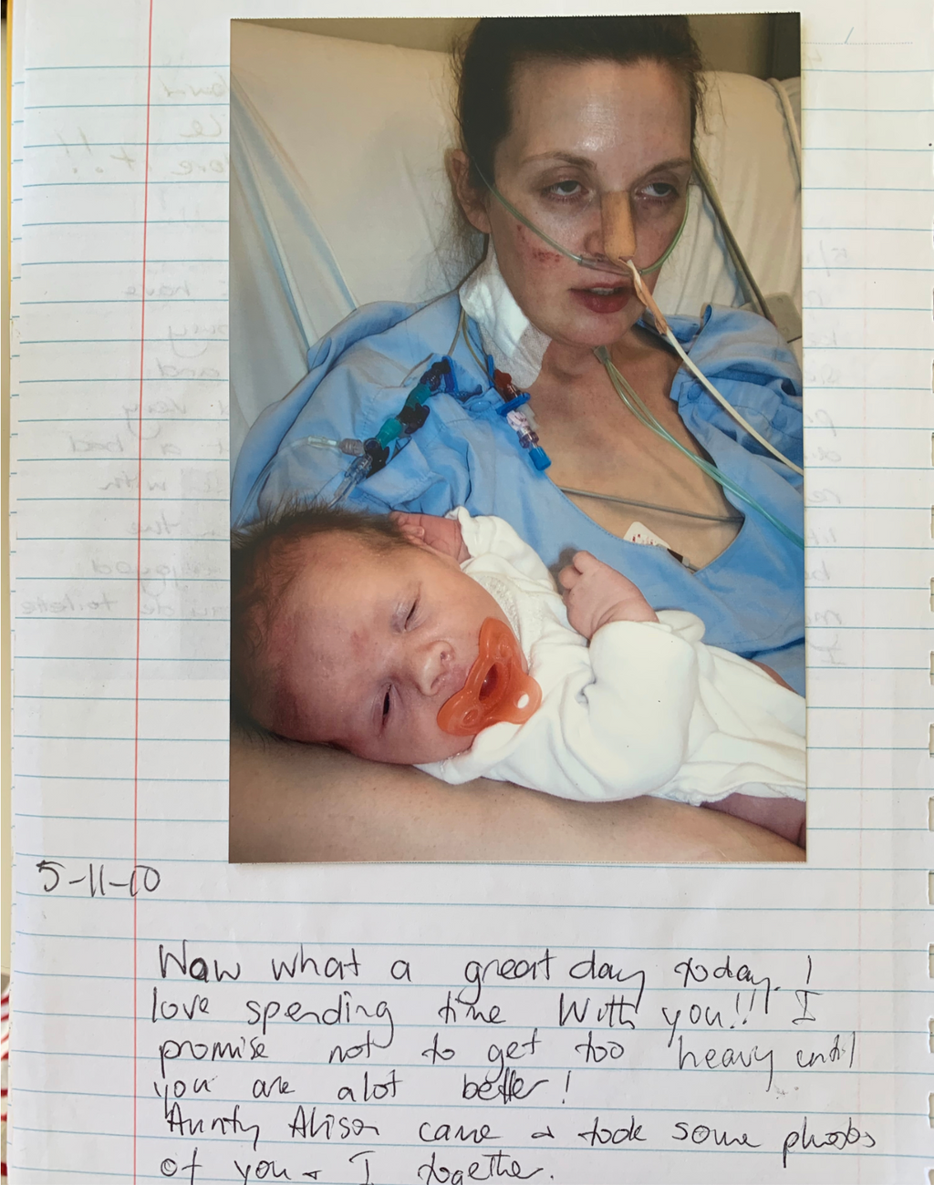 I gave birth and was in a coma for three weeks